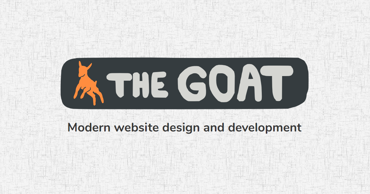 Website Design and Development | The GOAT